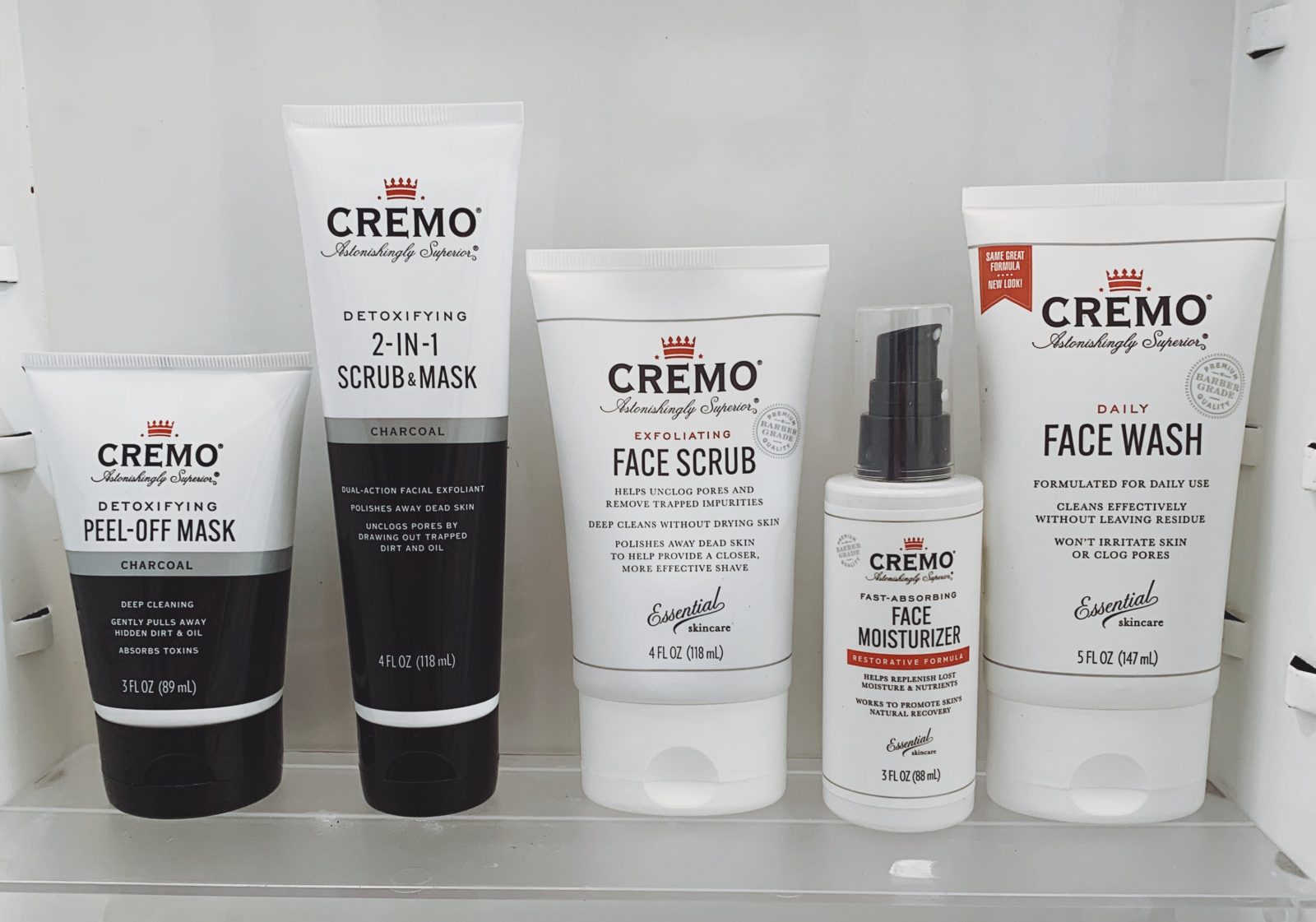 Face Care Routine with Cremo - Men's Facial – thetidydad.com