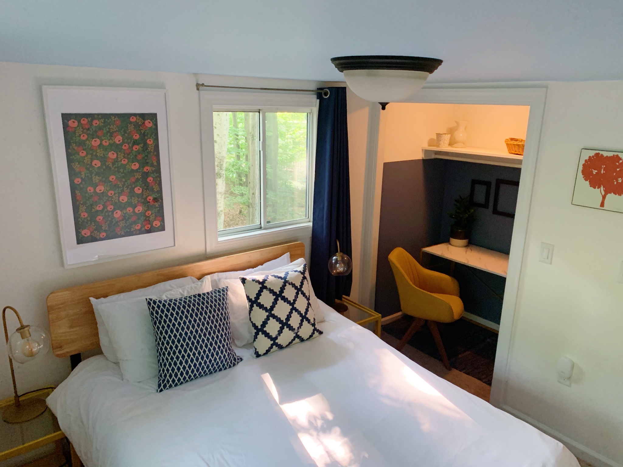 Blue Ceiling, Blue Sky - Painted Ceiling – thetidydad.com